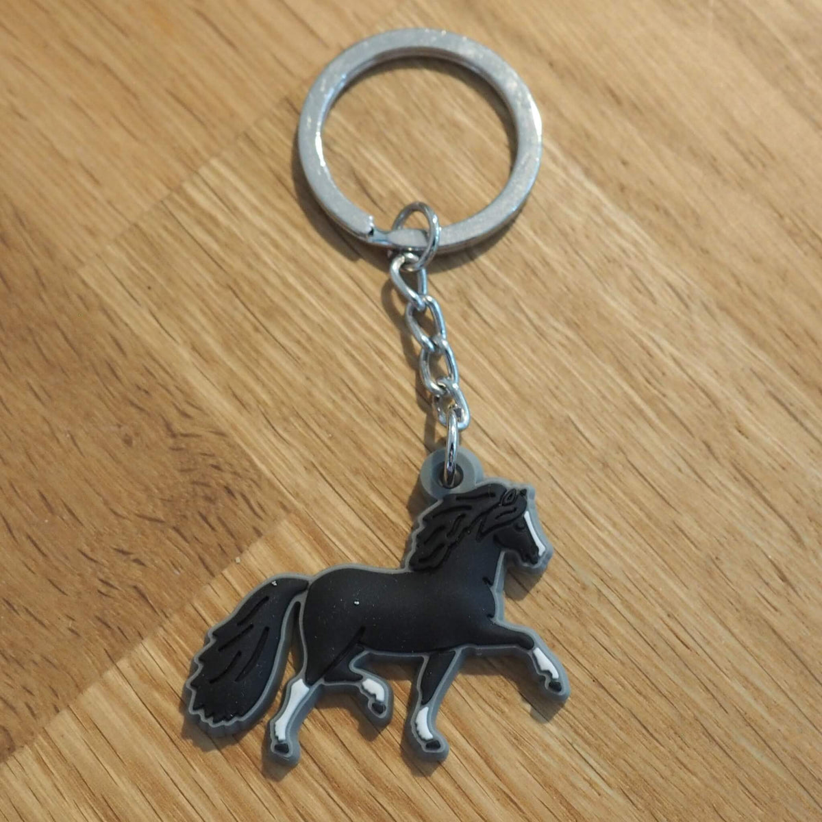 Black Pony Key Ring – Exclusively Equine