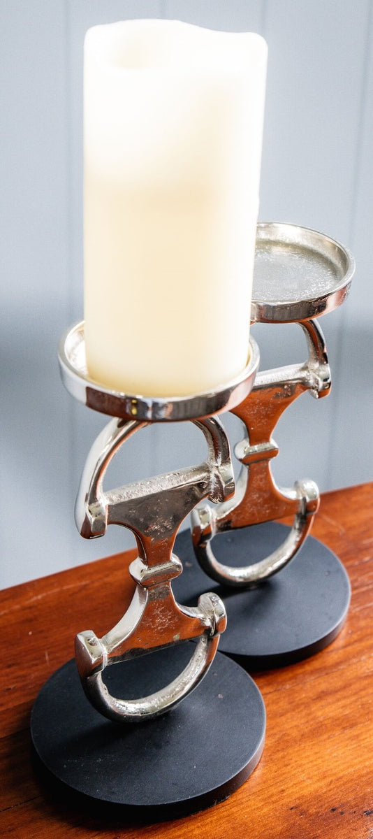 Snaffle Bit Candle Holder – Exclusively Equine