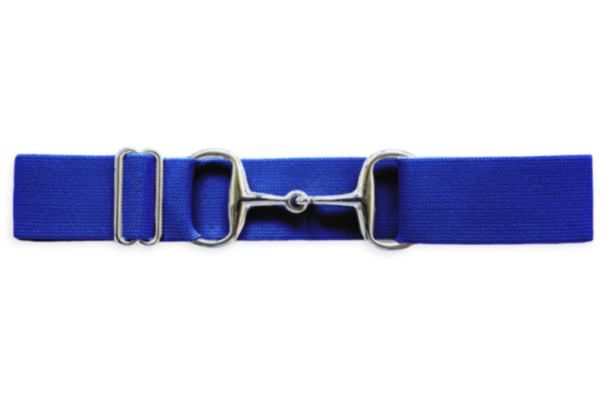 Snaffle Bit Elastic Belt 1.5 Silver Snaffle – Exclusively Equine